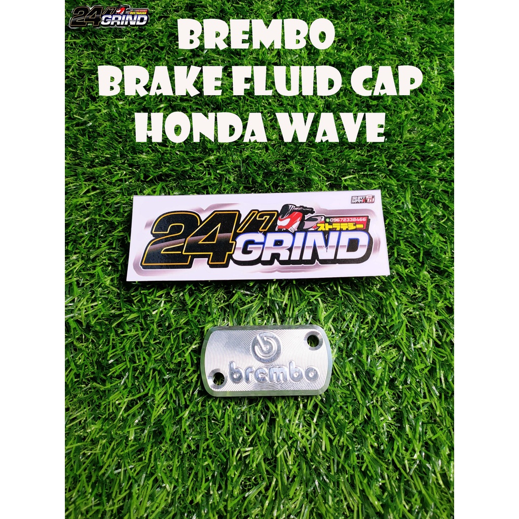 BRAKE FLUID CAP HONDA WAVE 125 / WAVE 100 ORIG MADE STAINLESS | Shopee ...