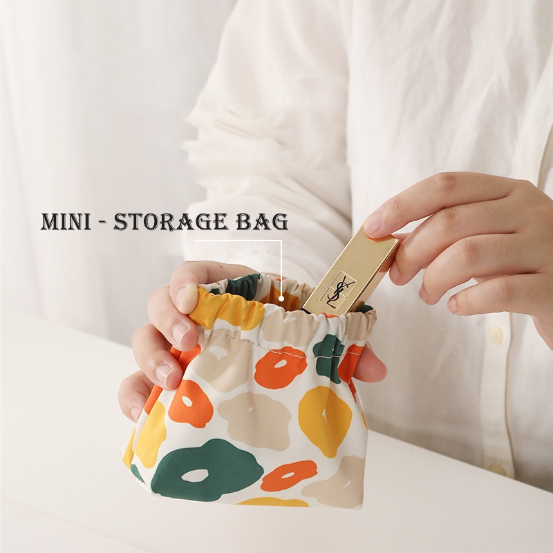 Waterproof Storage Bag Portable Carry Key Lipstick Mini Organize Zipper ...