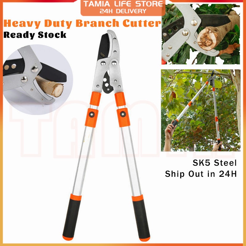 Telescopic Pruning Branch Scissor Cut Branch Shear Antislip Grip ...