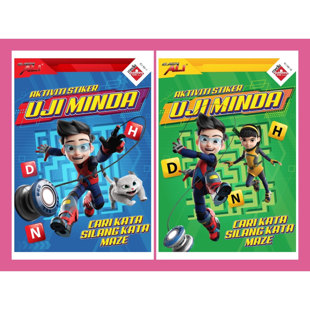 MEDIA BOOKS : EJEN ALI AKTIVITI STIKER UJI MINDA ( EJ IQ ) | Shopee ...
