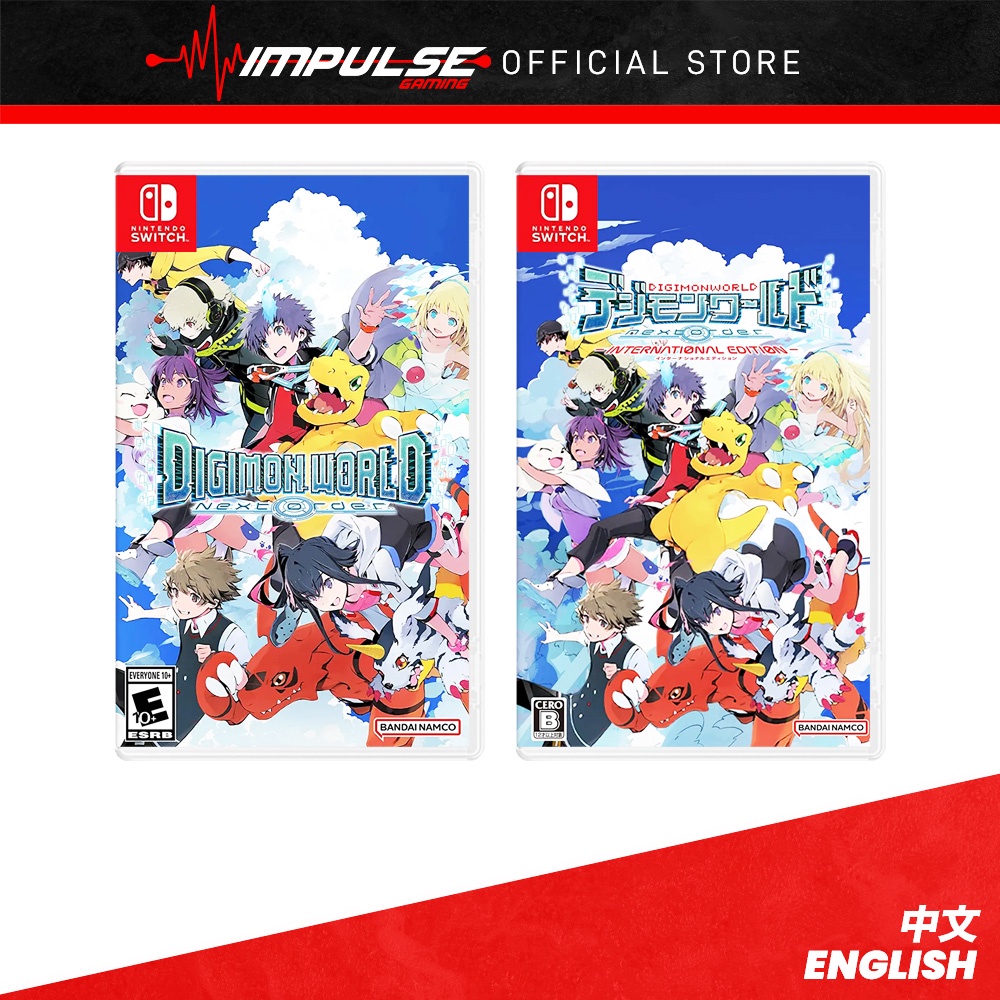 NSW Nintendo Switch Digimon World: Next Order International Edition Chi ...