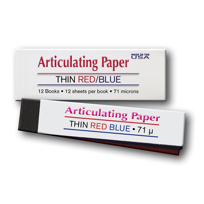 Dental Articulating Paper Blue Raydenco/Blue Articulating Paper ...