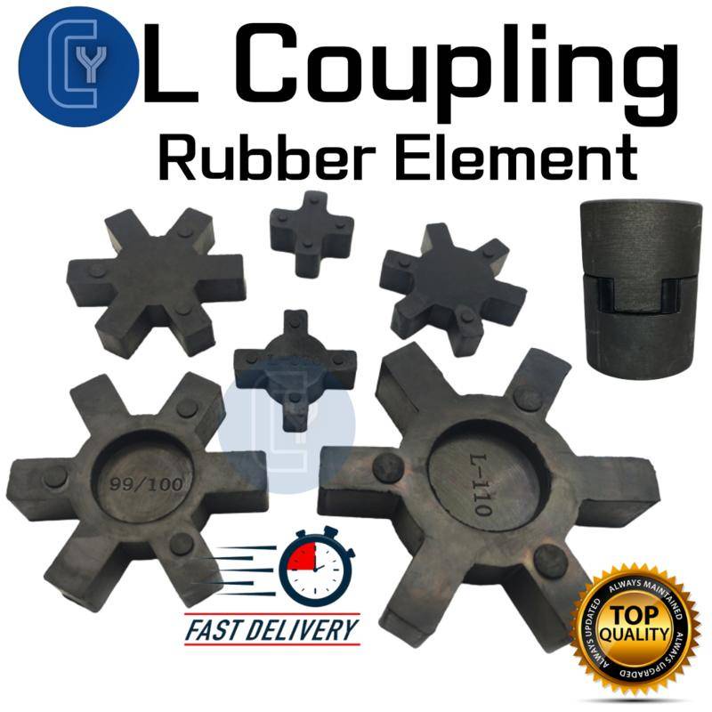 L Jaw Coupling Rubber L070R L075R L090R L095R L099R L100R L110R L150R ...