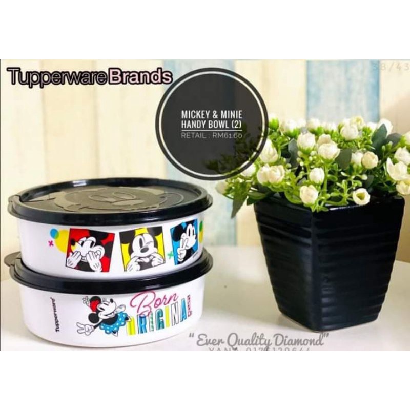 💯 Original Tupperware Mickey mouse set | Shopee Malaysia
