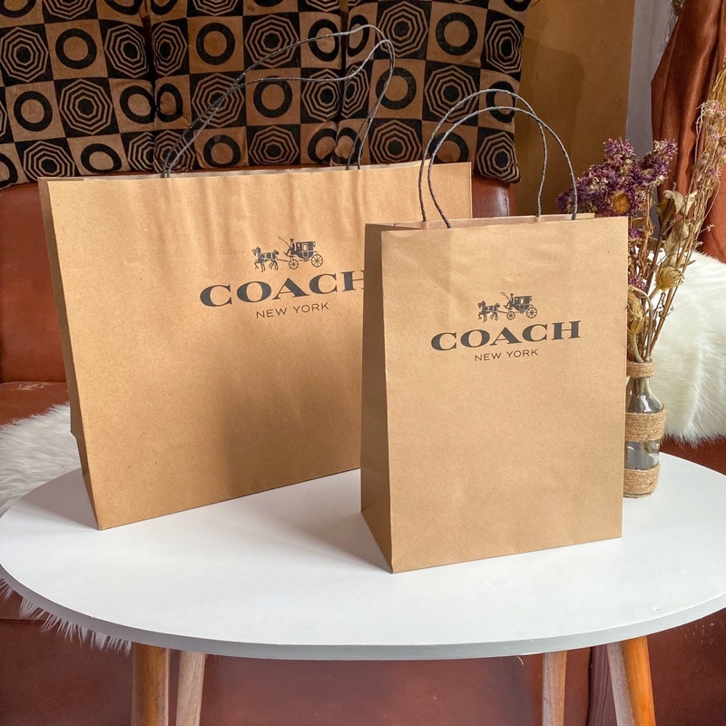 Paperbag Coach Chocolate Gift Wrapping Wallet Paper Bag Chocolate Cool ...