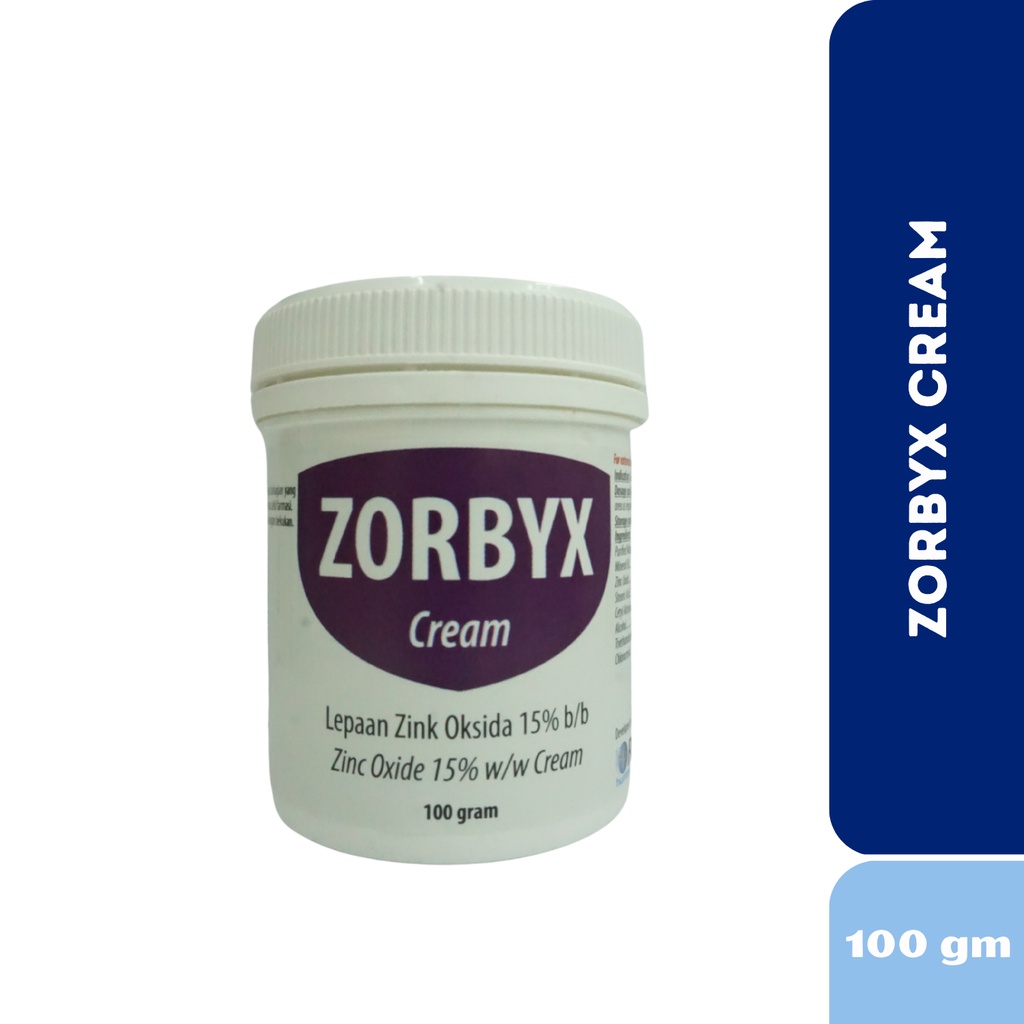 Zorbyx Zinc Oxide 15% Cream 100g | Shopee Malaysia