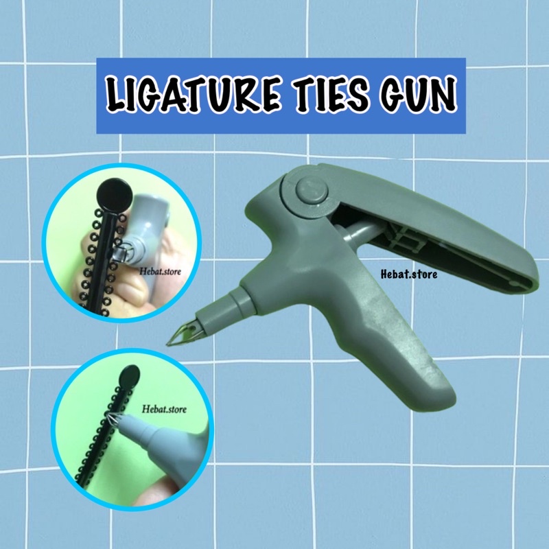 Gun Getah / Ready stock / Ligature gun / dental servis wire getah ...