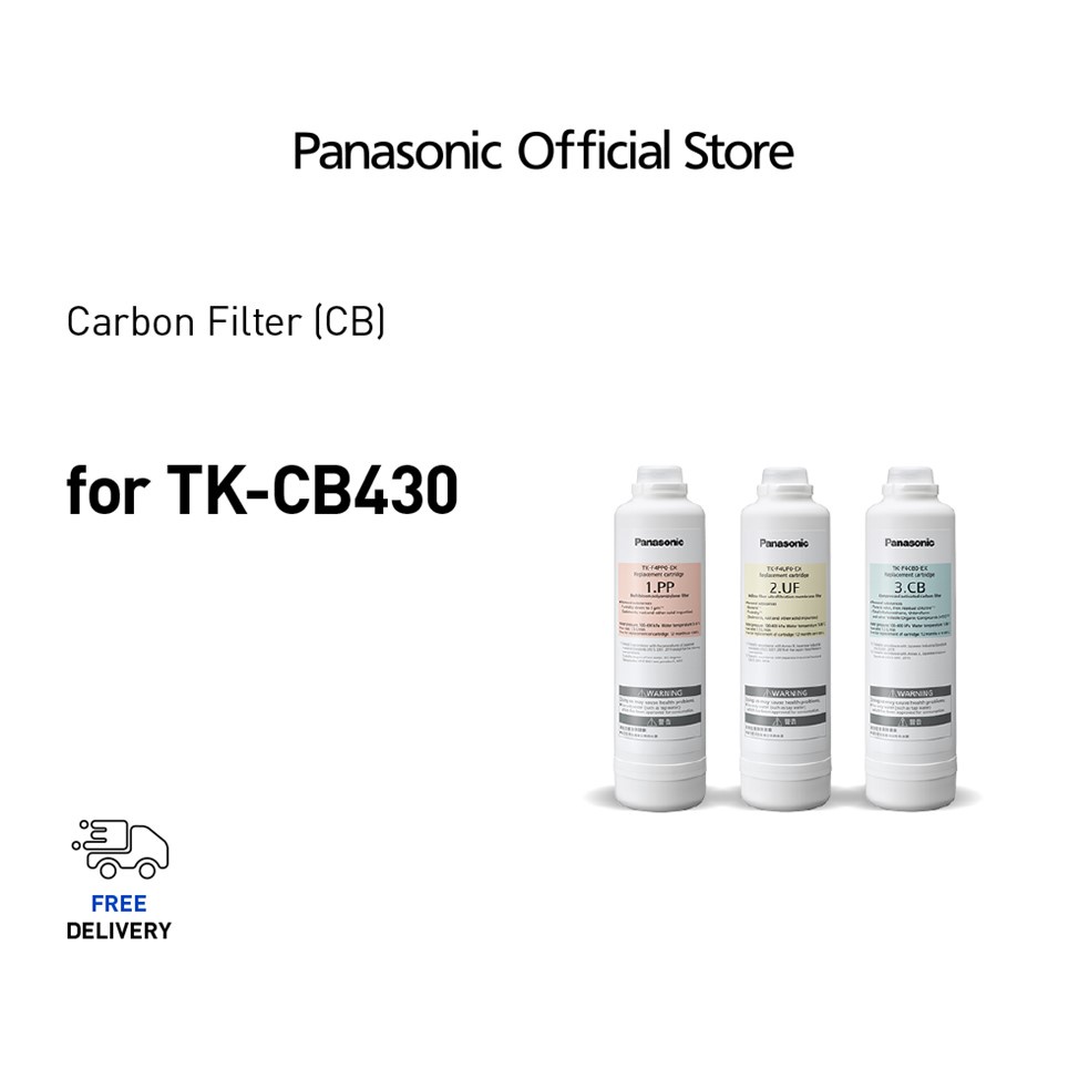 Panasonic TK-F4CB0-EX Carbon Filter (CB430) for TK-CB430-ZMA | Shopee ...