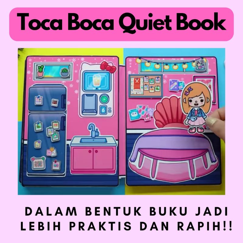 Toca BOCA PAPER TOYS VIRAL QUIET BOOK PAPER TOYS TOCA BOCA LIFE BOOK BP ...
