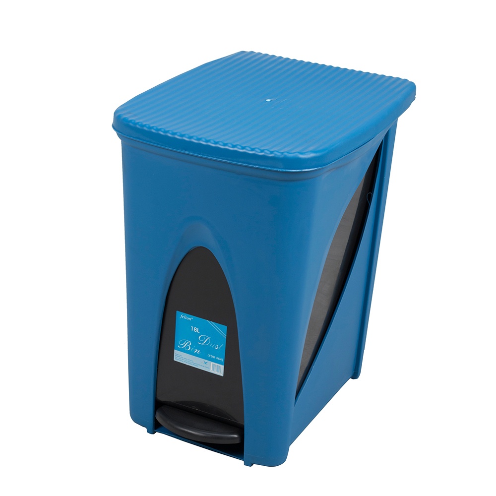 Office Dustbin / Plastic Solid Dustbin / Room Dustbin - 18 Litre ...