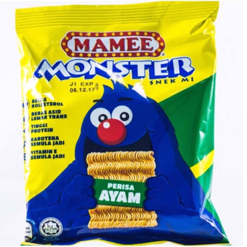 MAMEE Monster Multipack (25g*30's) | Shopee Malaysia