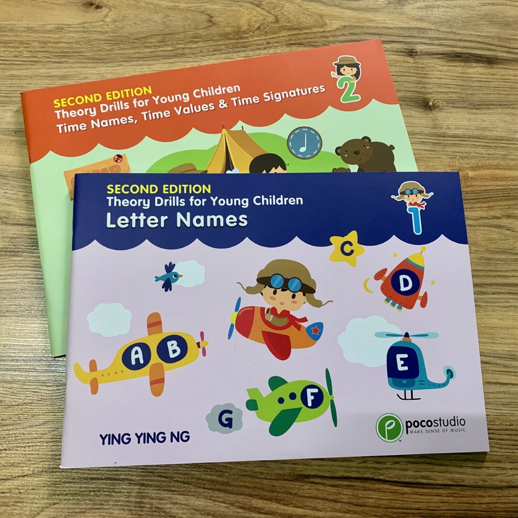 [New] Poco Studio Theory Drill for Young Children book 1 & book 2 by ...