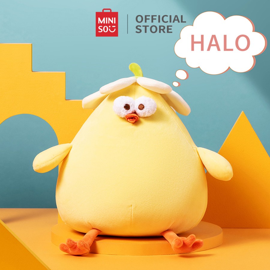 MINISO Chicken Doll Series DunDun Soft Sleeping Plush Toy Stuffed ...