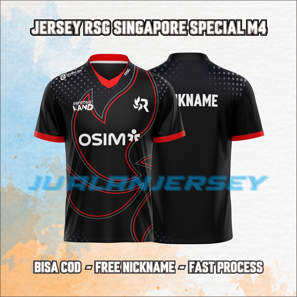 Singapore RSG JERSEY 2022 2023 FREE REQUEST NICKNAME | Shopee Malaysia