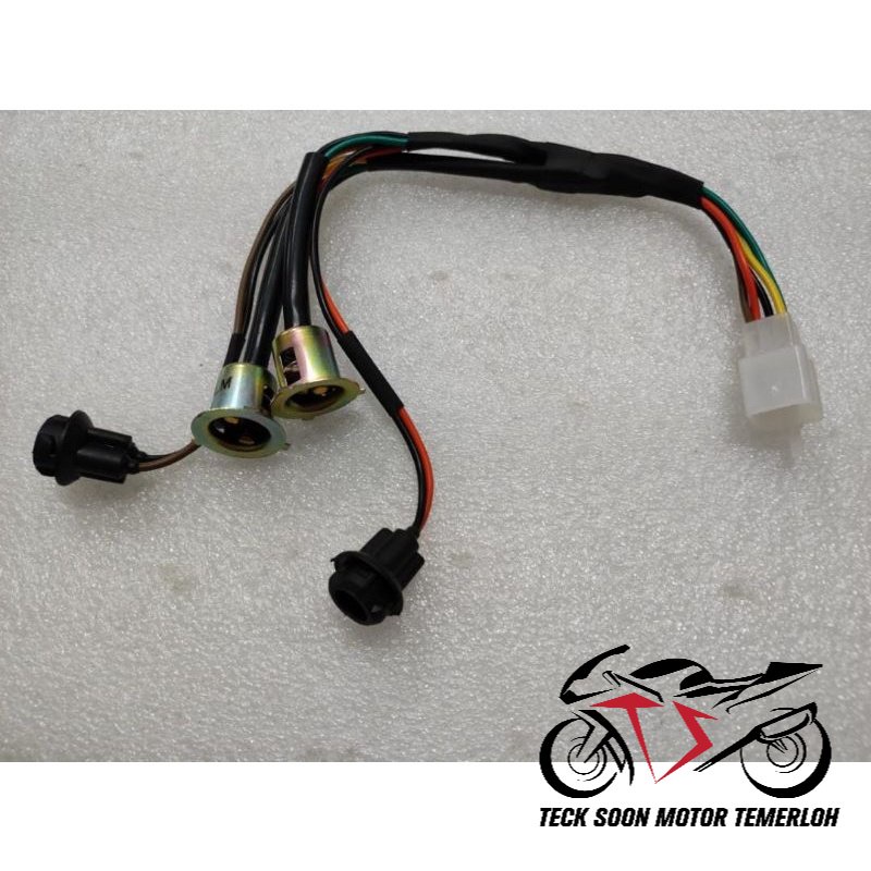 Head lamp socket soket lampu depan (TCB) yamaha nouvo s nouvos TBM | Shopee Malaysia