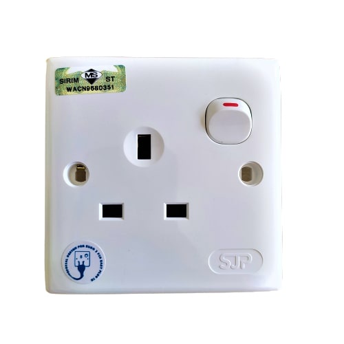 13A Single Switch Socket Socket Outlet 13A (SIRIM) Switch Electric One ...