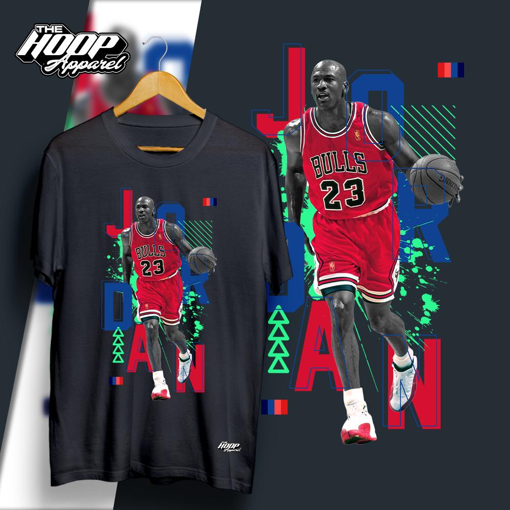 THE HOOP APPAREL MJ SOLO GRAPHIC COTTON TSHIRT FOR MEN AND WOMEN WITH ...