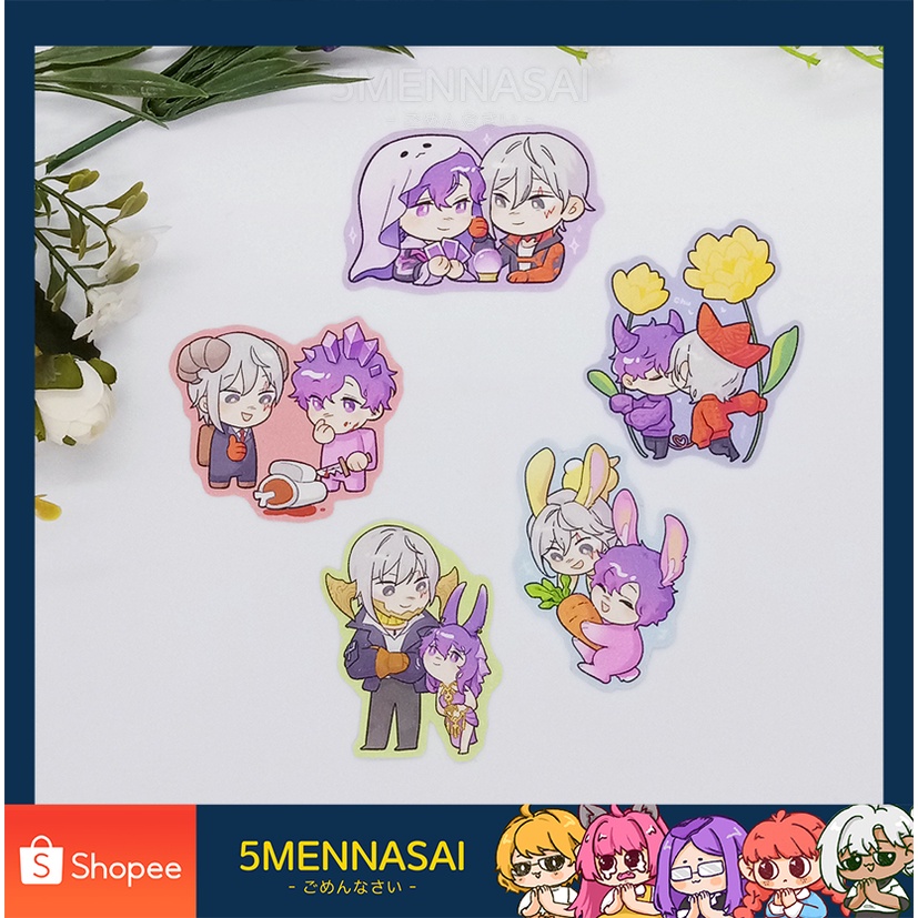 Vtuber PSYBORG Stickers Set [Nijisanji EN] | Shopee Malaysia