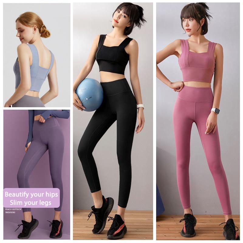 Flyblue Workout Clothes Gym Yoga Set Sport Wear Sport Bra Beautiful ...