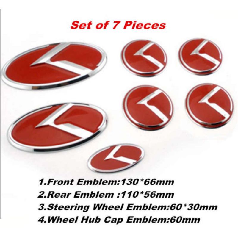 Kia Forte Emblem ( full set ) | Shopee Malaysia