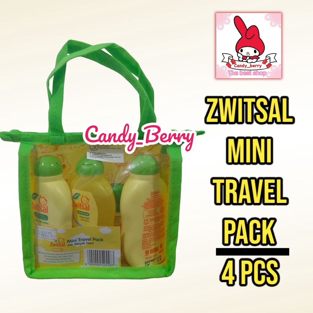 Zwitsal Mini Travel Pack Baby Gifset - Baby Travel Pack | Shopee Malaysia