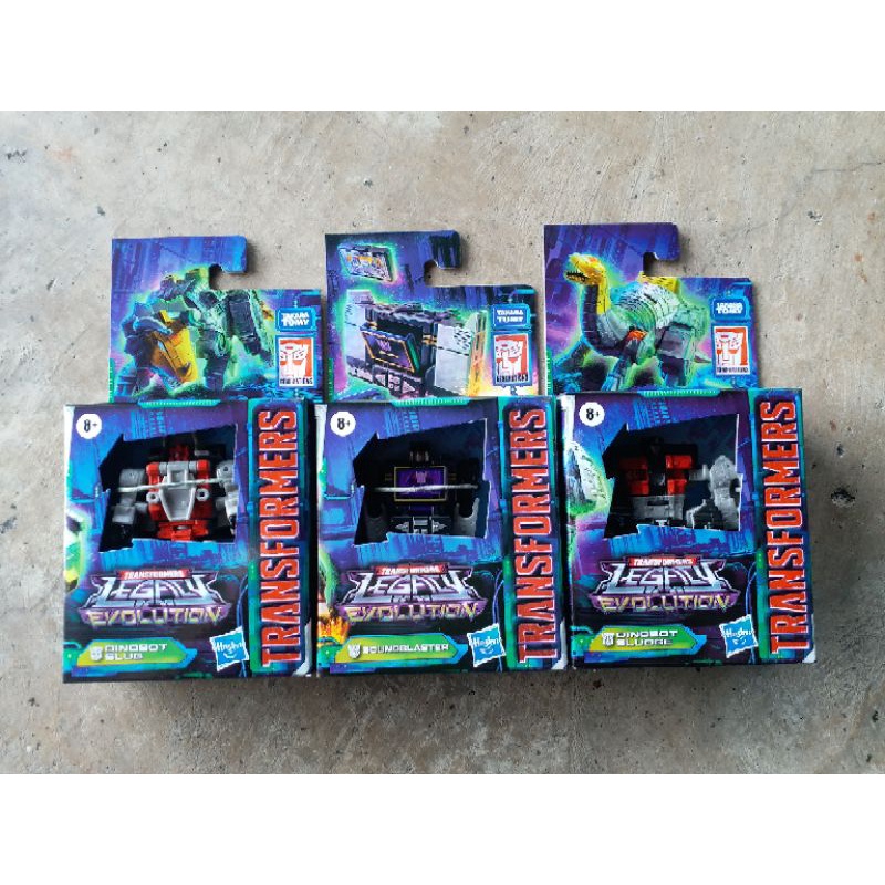 Transformers Core Soundblaster Sludge Slug Slag Ser of 3 | Shopee Malaysia