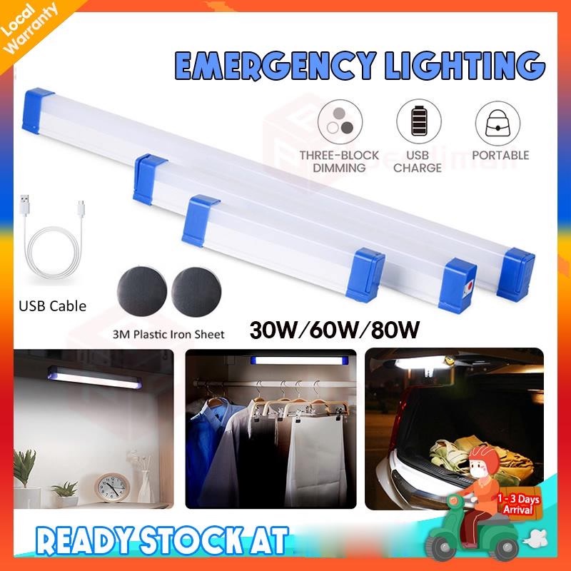 LED Light Emergency light Night Light USB Rechargeable Emergency Lamp ...