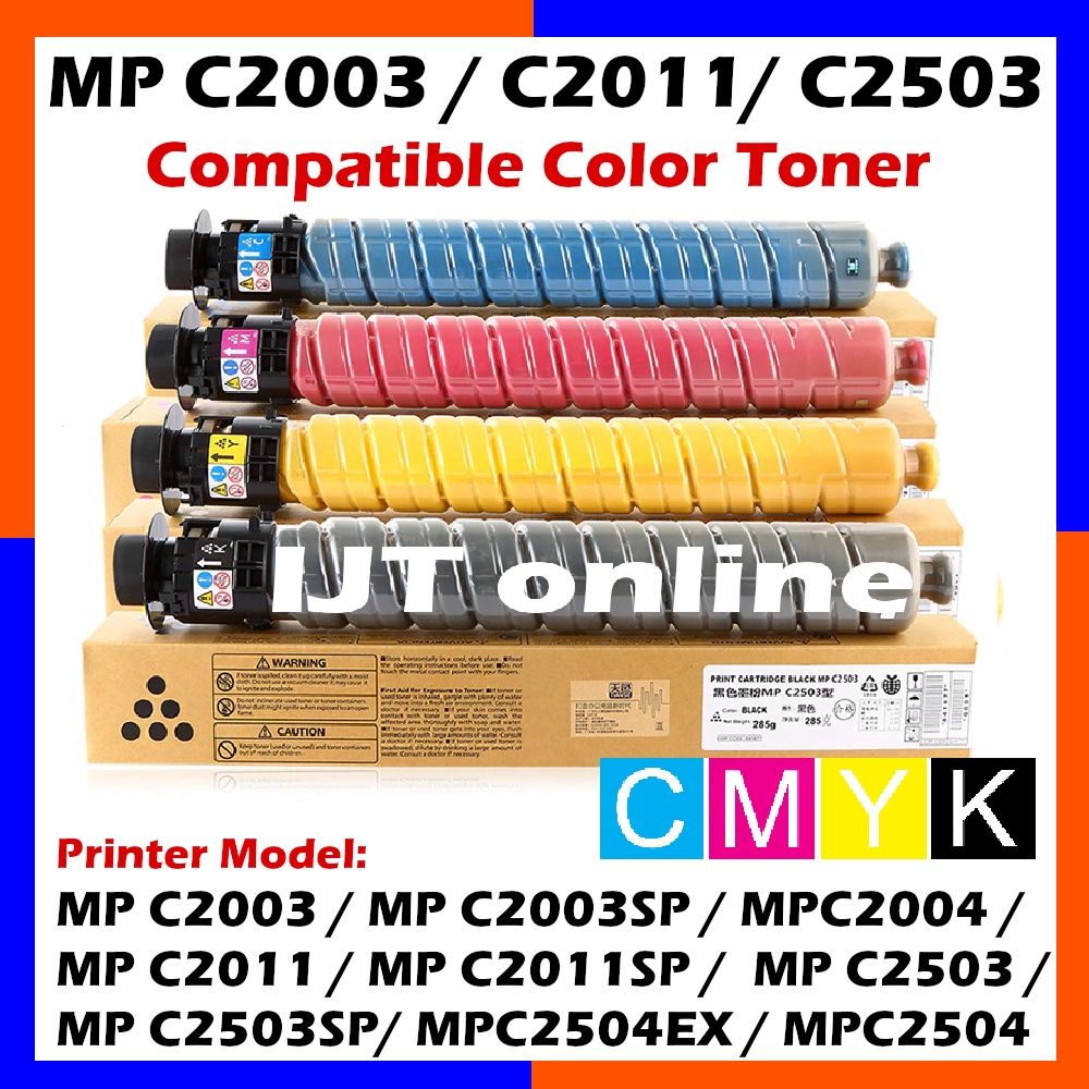 Compatible Color Toner For Ricoh Aficio MPC2003 MPC2503 MPC2004 MPC2504 MP C2003 MP C2503 MP ...