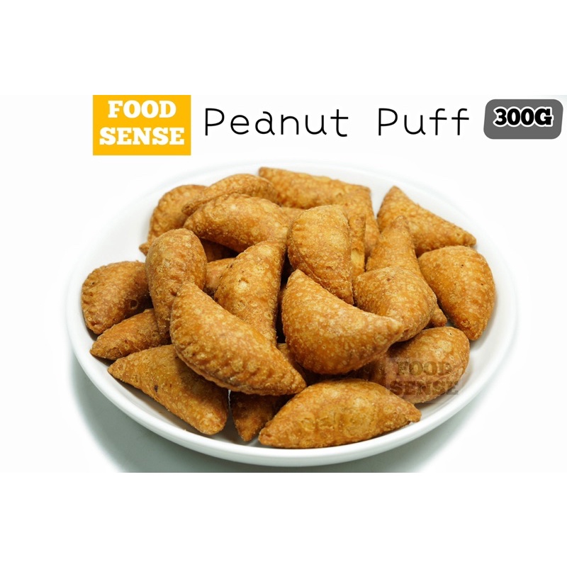 Food Sense Peanut Puff • Kacang Puff • 花生角 (300g) | Shopee Malaysia