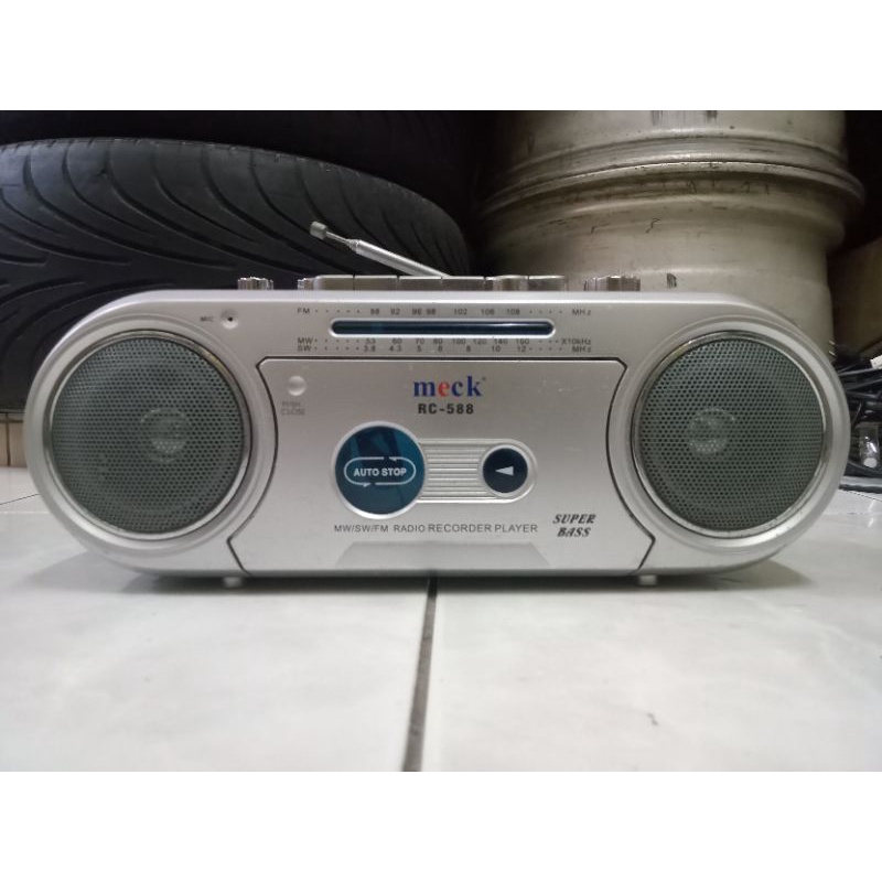 MECK RC-588 RADIO CASSETTE PLAYER CAN USE | Shopee Malaysia
