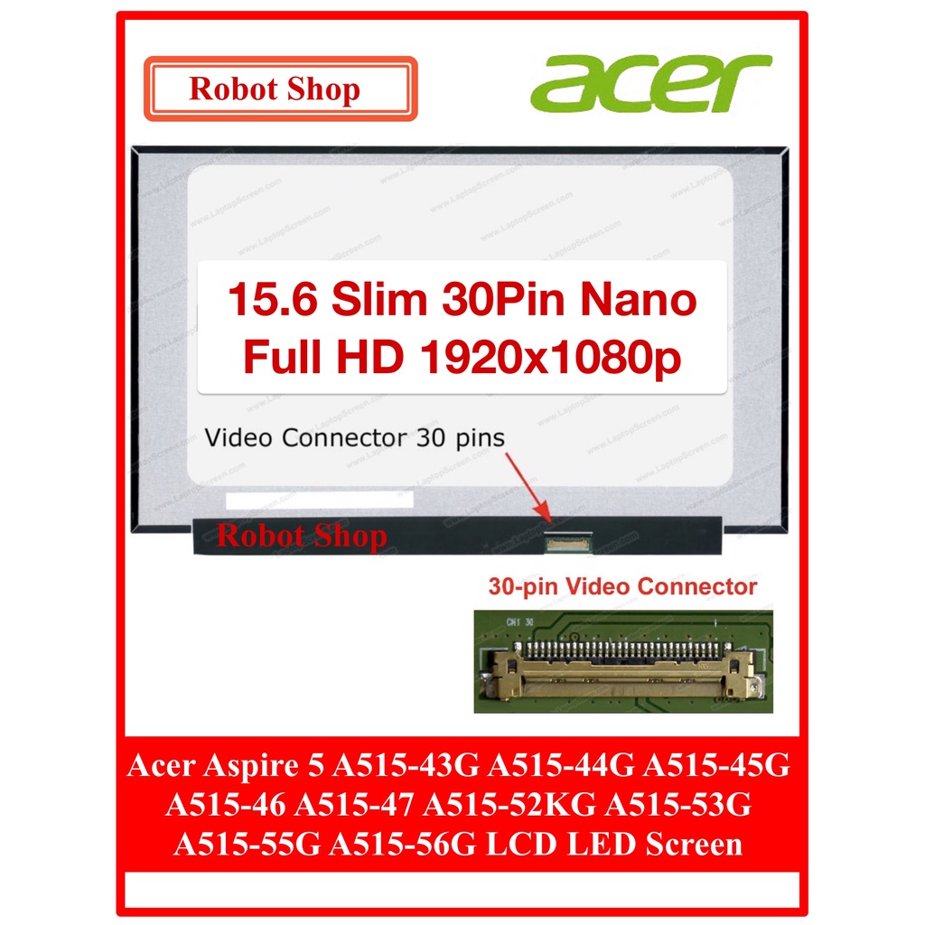 15.6 Acer Aspire 5 A515-43G A515-44G A515-45G A515-46 A515-47 A515-52KG A515-53G A515-55G A515 ...