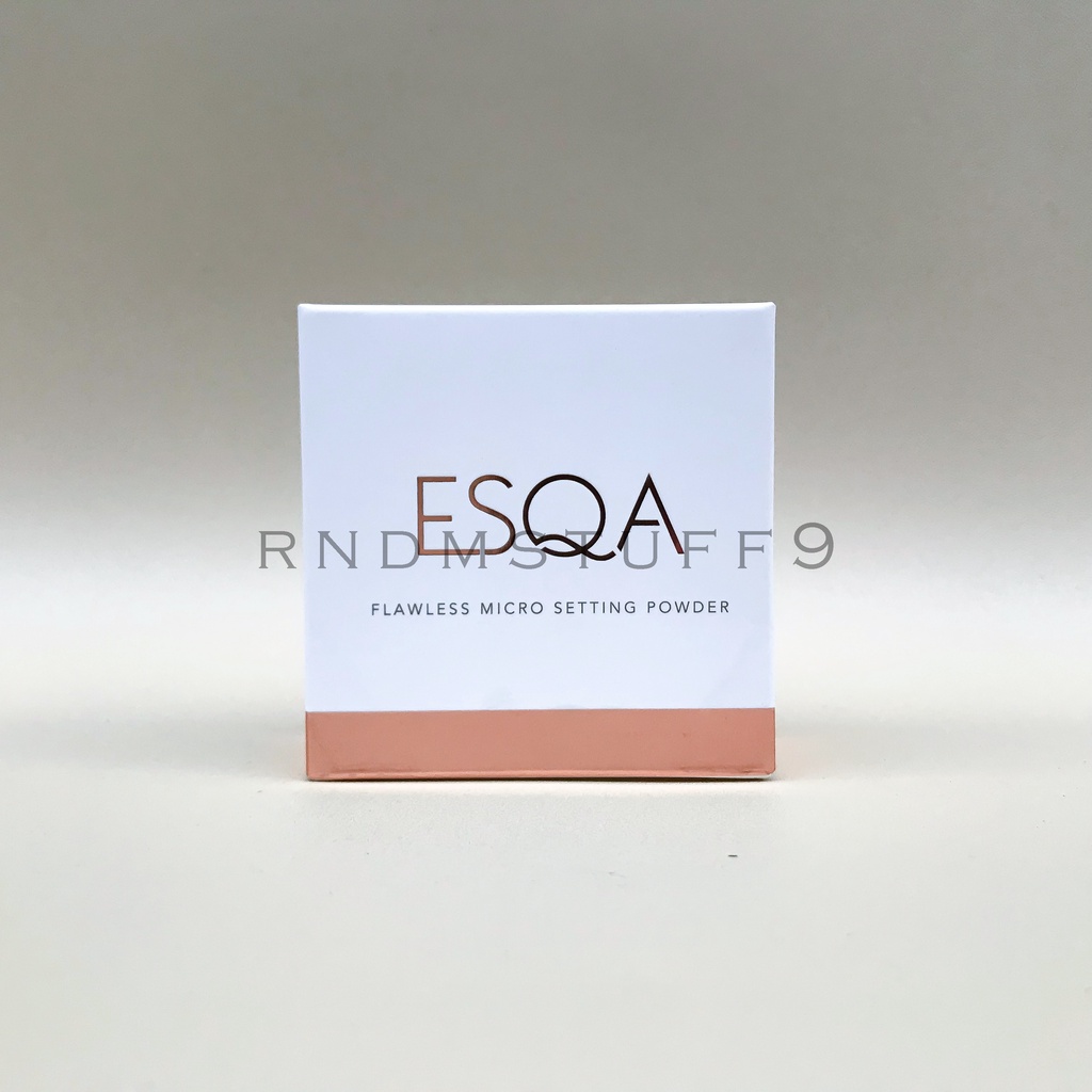 Esqa Flawless Micro Setting Powder | Translucent/custard | Shopee Malaysia