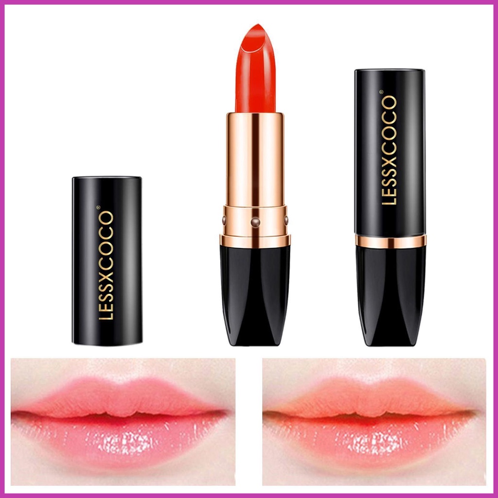 Color Changing Lipstick Lazy Lipstick Waterproof Red Juice Orange ...