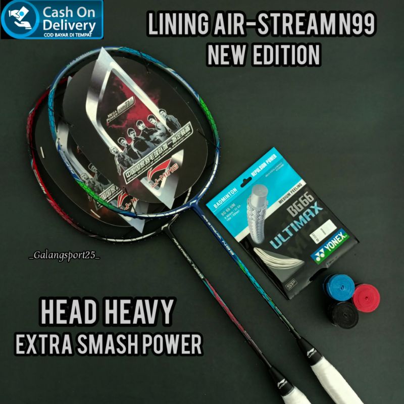 Badminton LINING AIRSTREAM N99 CHEN LONG BADMINTON Racket | Shopee Malaysia