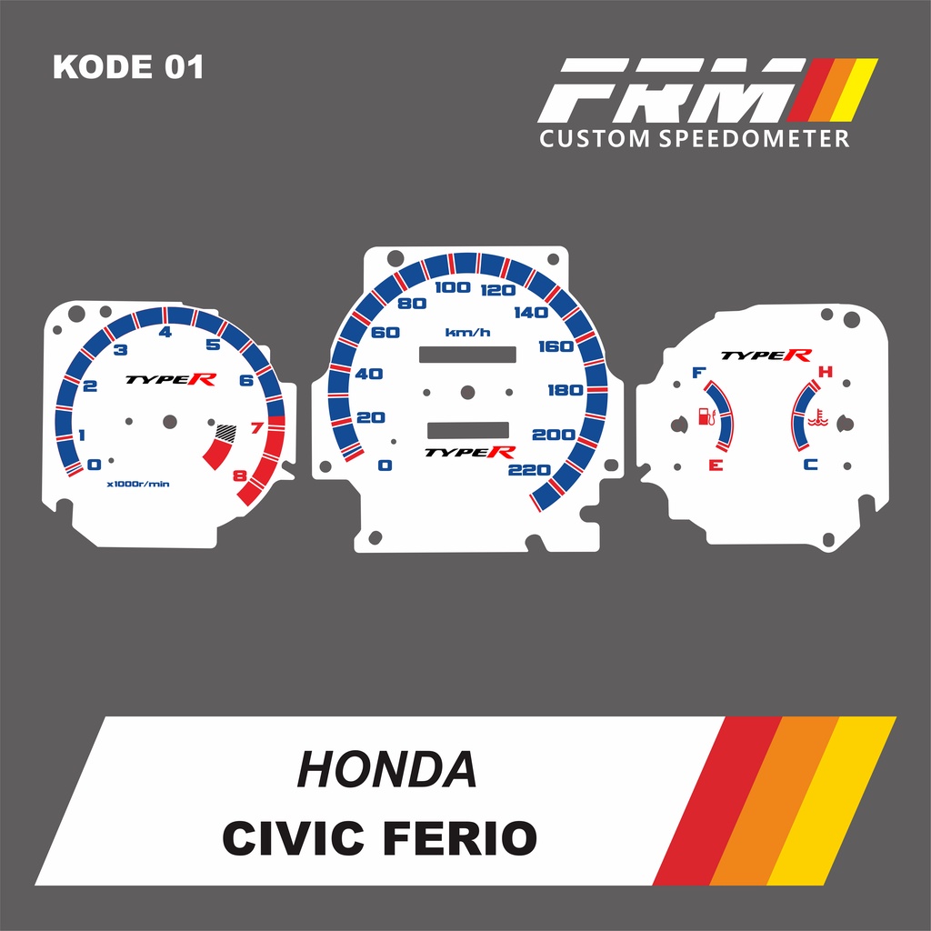 Custom civic ferio speedometer Panel/civic ferio speedometer Board ...