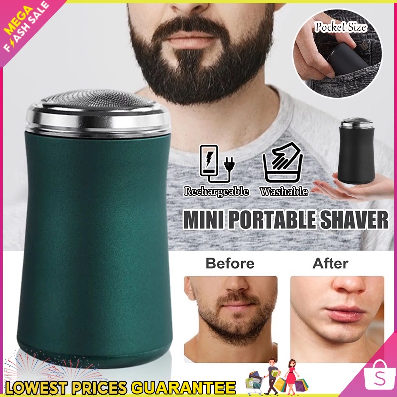 Mini Body Shaver Pocket Size Rechargeable Waterproof Shaving Machine ...