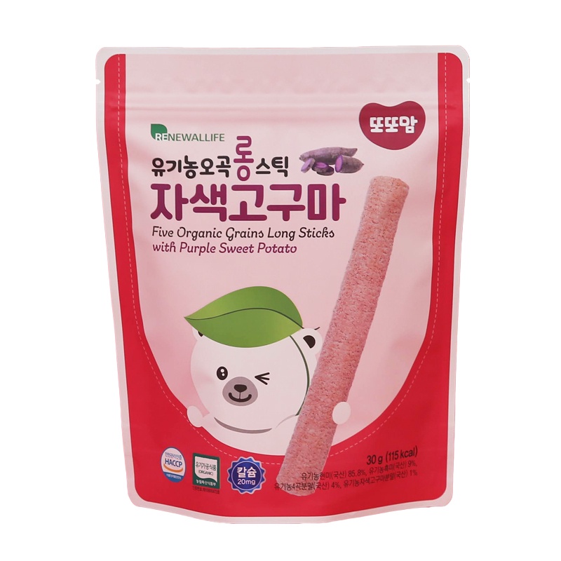 Renewallife DDODDOMAM Organic Baby Snack - Rice Rusk & Rice Stick ...