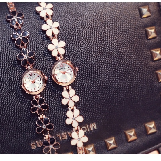 Quality Daisy Flower Fashion Ladies Watch Jam Tangan Women's Bracelet ...