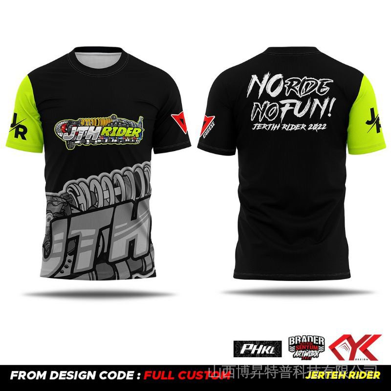 jerteh tshirt ride rider limited edition kain jersey sublimation full ...