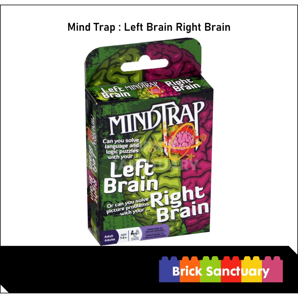 Mind Trap : Left Brain Right Brain | Shopee Malaysia