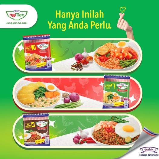 Gardenia Numee Instant Noodles Flavour Doorgift Original Perisa Kari ...