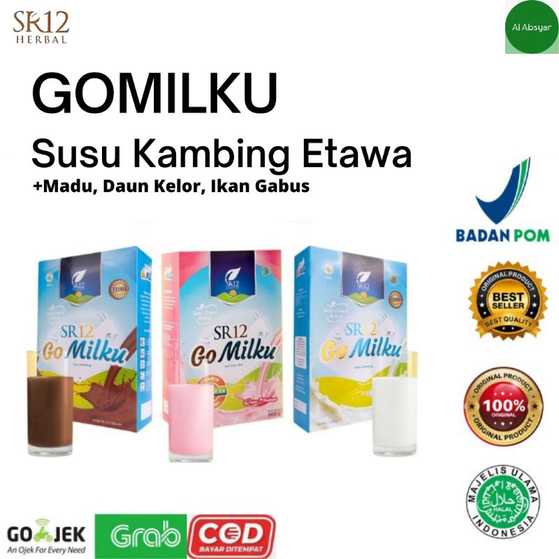 Gomilku SR12 - Original Etawa Goat Milk Provit & Creamer Powder ...