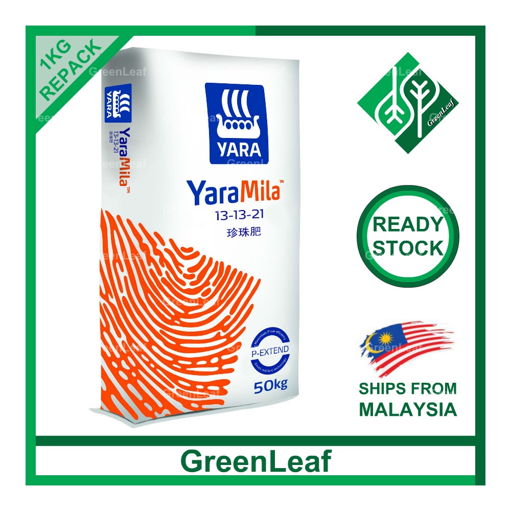 [REPACK] 1KG YaraMila 13-13-21 Repack Baja Buah Baja Bunga Flower Fruit ...