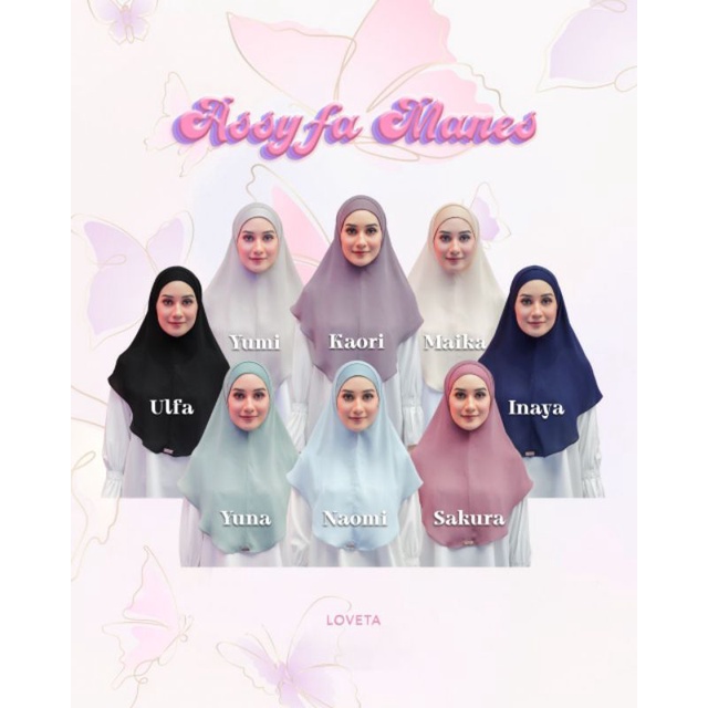 LOVETA ASSYFA MANES 2023 | Shopee Malaysia