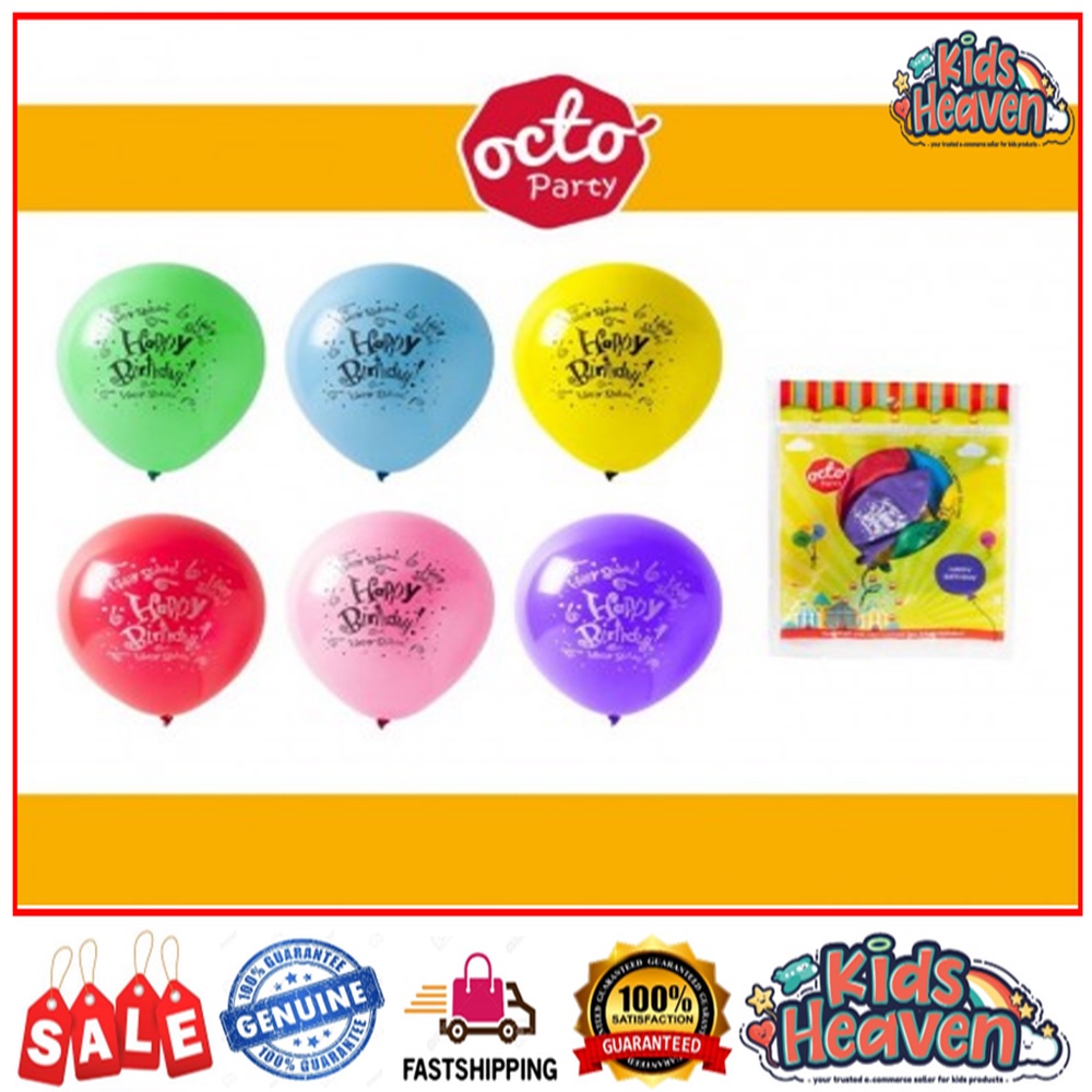 OCTO Heart-Shaped / Metalic / Happy Birthday / Standard Celebration ...
