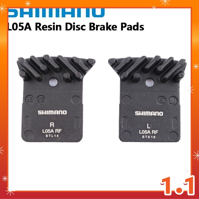 FREE POS Shimano Original Resin Disc Brake Pad L05A-RF Fin Resin 105 ...
