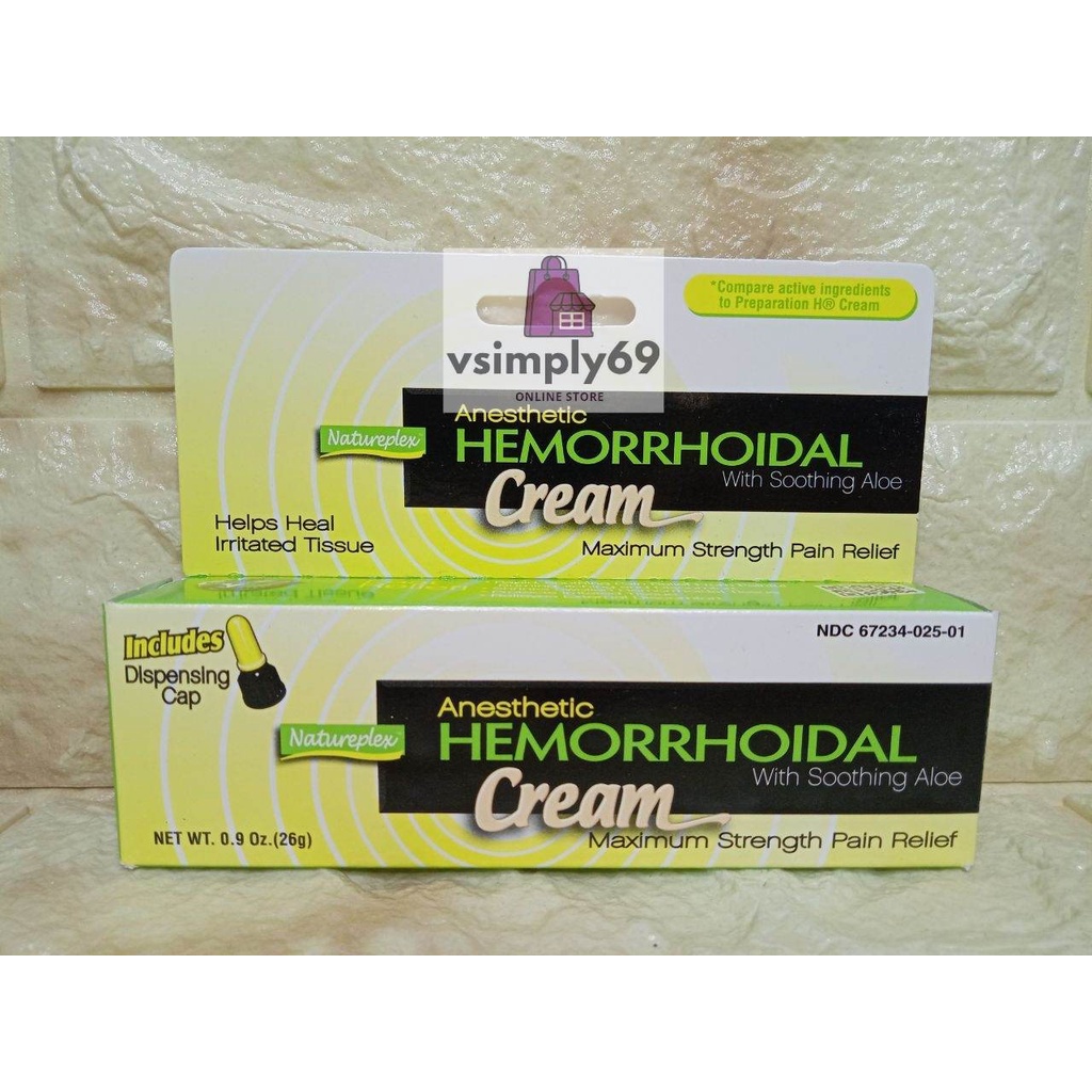 Natureplex Hemorrhoidal Cream with Dispensing Cap (26 g) | Shopee Malaysia