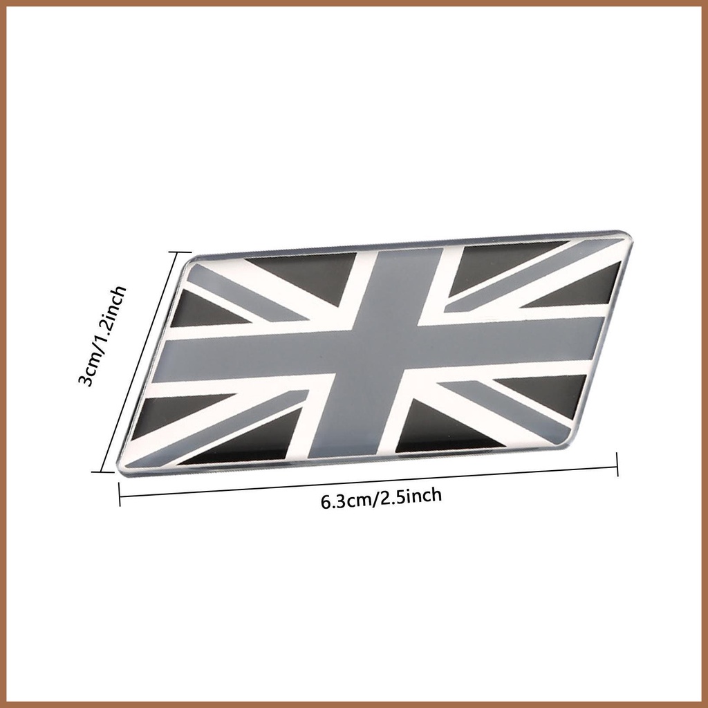British Flag Car Sticker 3D Union Jack American Flag Stickers Patriotic ...