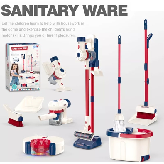 Sanitary Ware Vacuum Play House Children Learn To help Housework In The ...