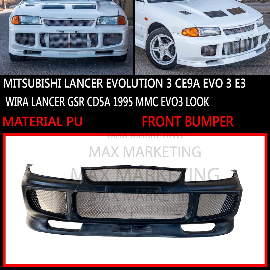 MITSUBISHI LANCER EVOLUTION 3 CE9A EVO 3 E3 WIRA LANCER GSR CD5A 1995 ...